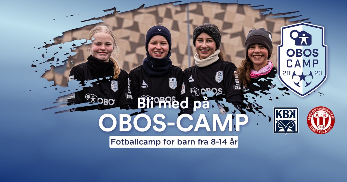 Meld deg på OBOS-Camp på Averøy! / Kristiansund